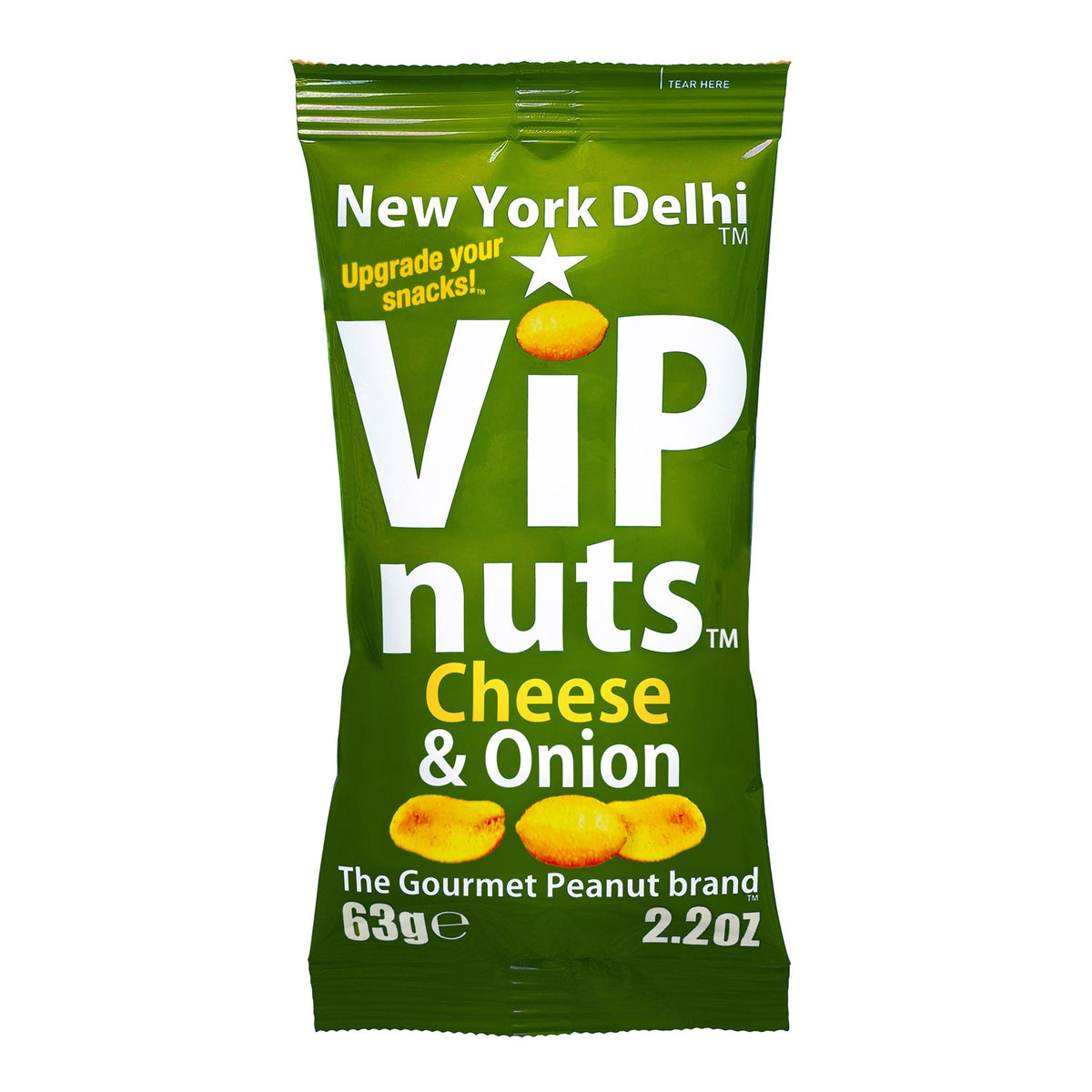 New York Delhi ViPnuts Cheese & Onion Peanuts| Sweets & Scents
